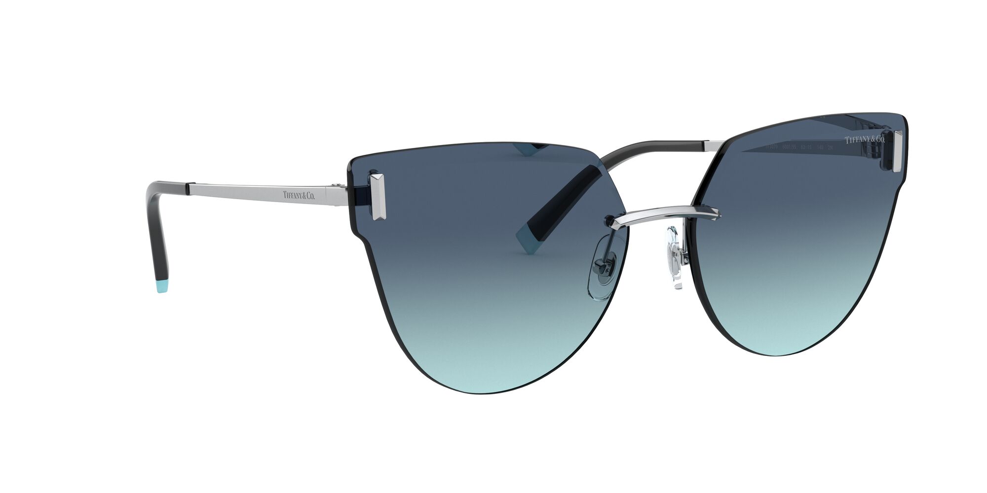 Tf3070 Silver / Tiffany Blue Gradient