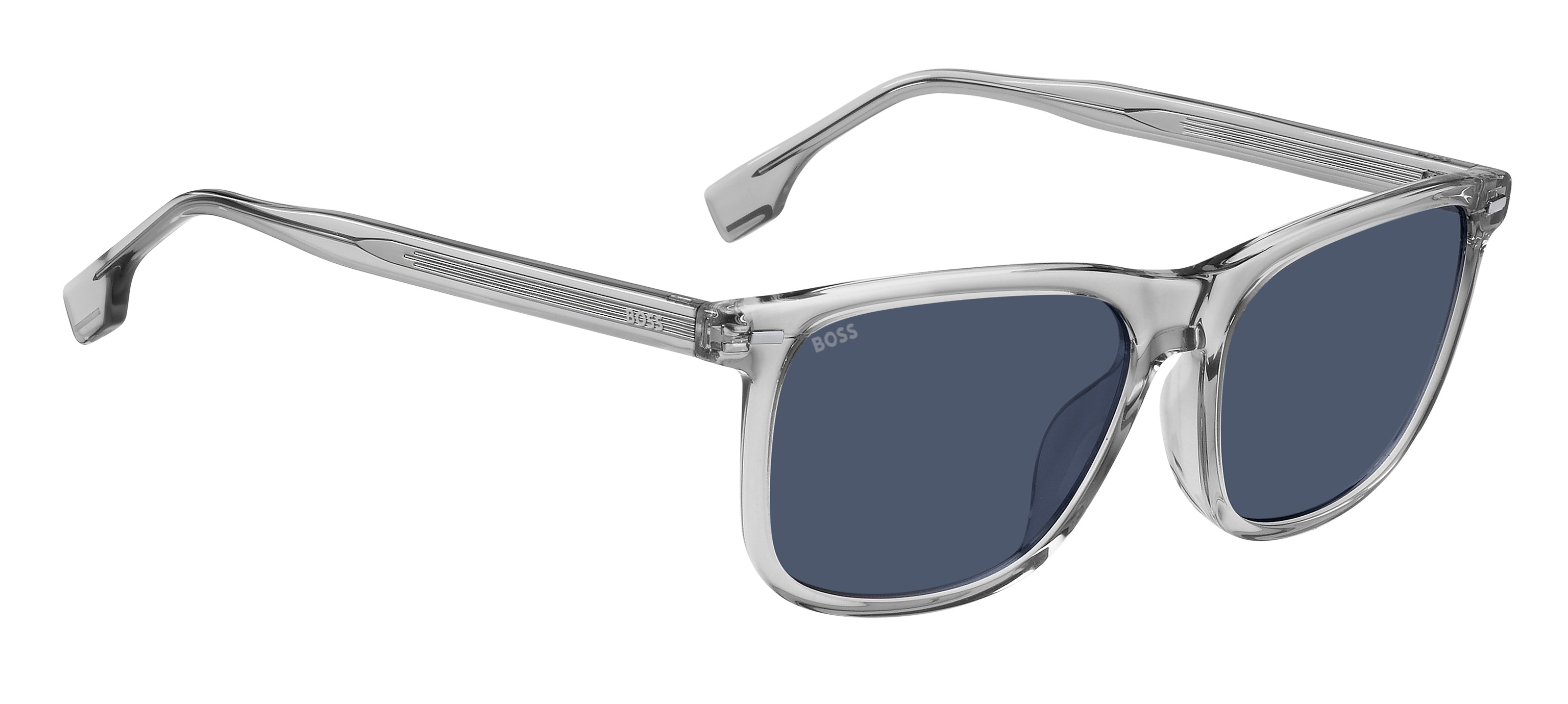 Boss 1402/f/s Grey / Blue Avio Alt Fit