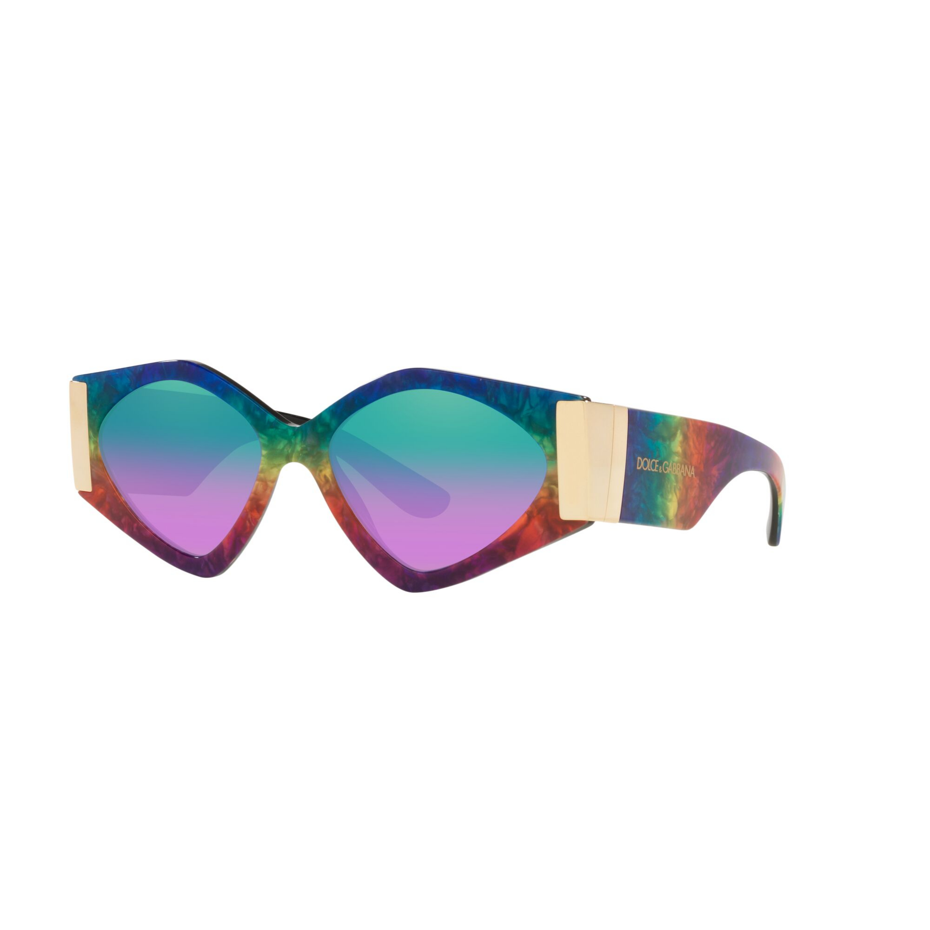 Dg4396 Transp Blue / Silver Mirror